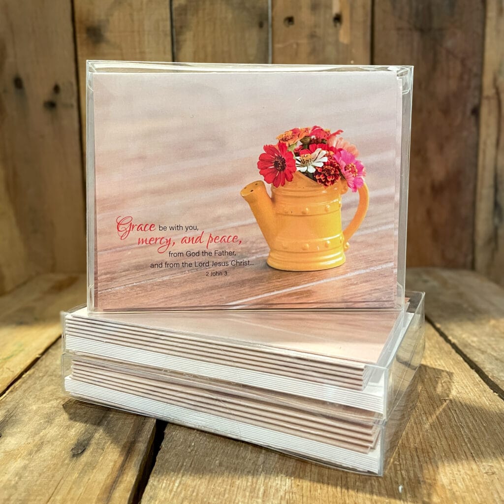 Flower Pitcher Note Cards - Neely Marketplace